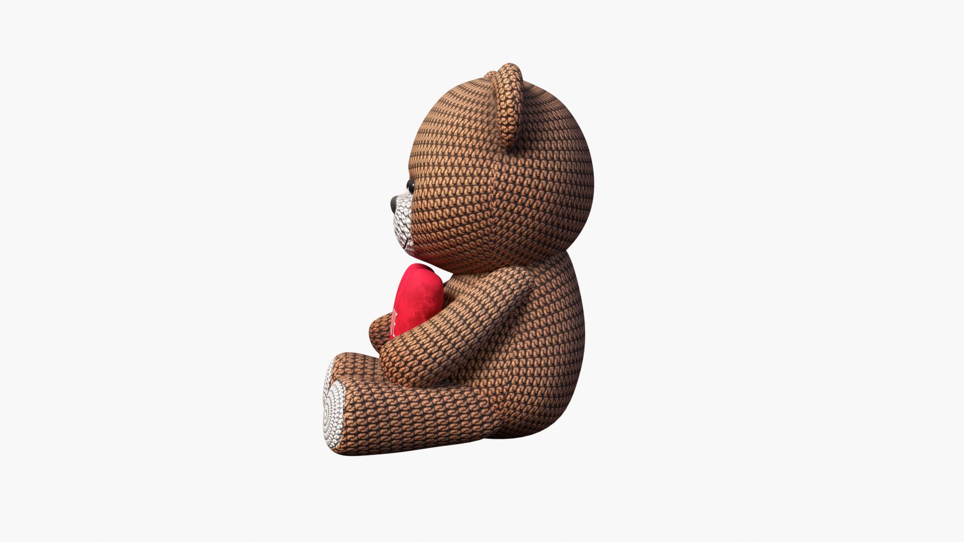 3D Teddy Bear Knitting - TurboSquid 2259723