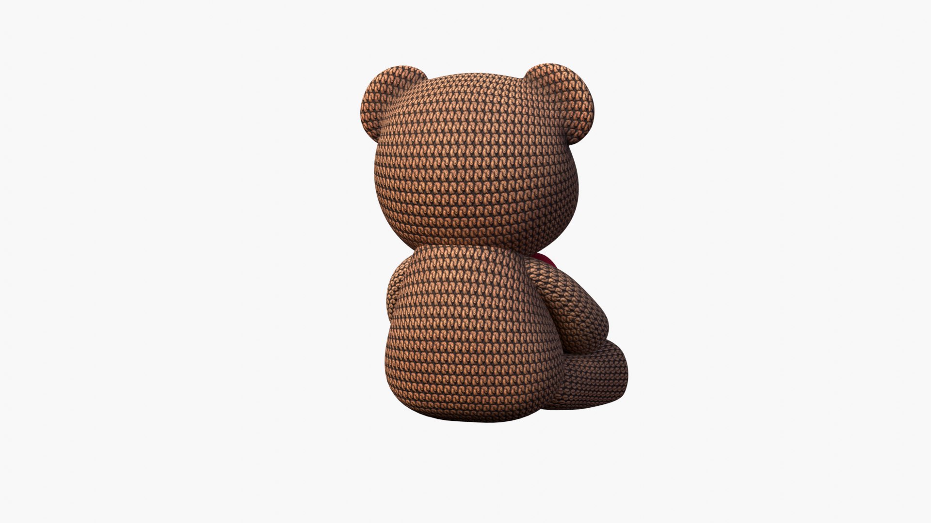 3D Teddy Bear Knitting - TurboSquid 2259723