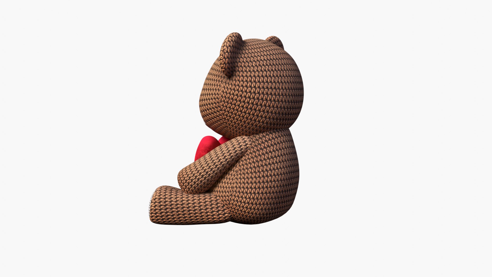 3D Teddy Bear Knitting - TurboSquid 2259723