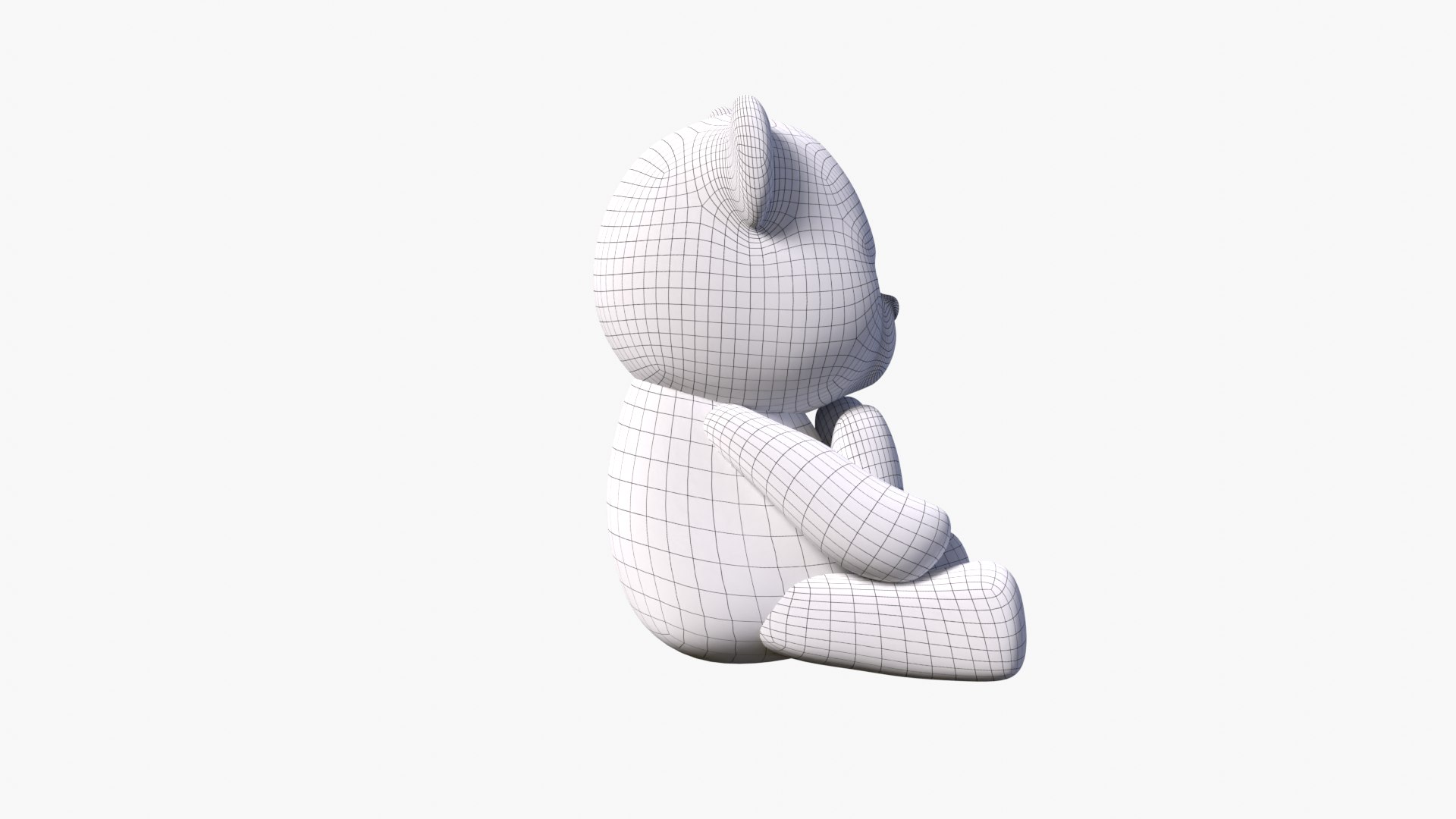 3D Teddy Bear Knitting - TurboSquid 2259723