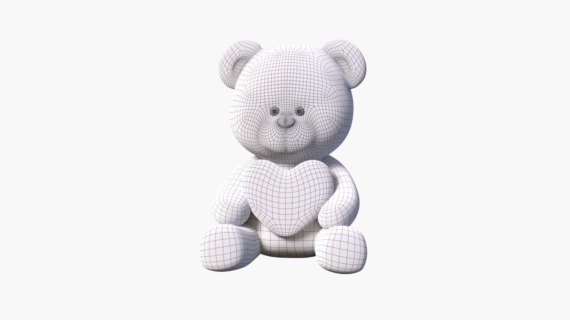 3D Teddy Bear Knitting - TurboSquid 2259723