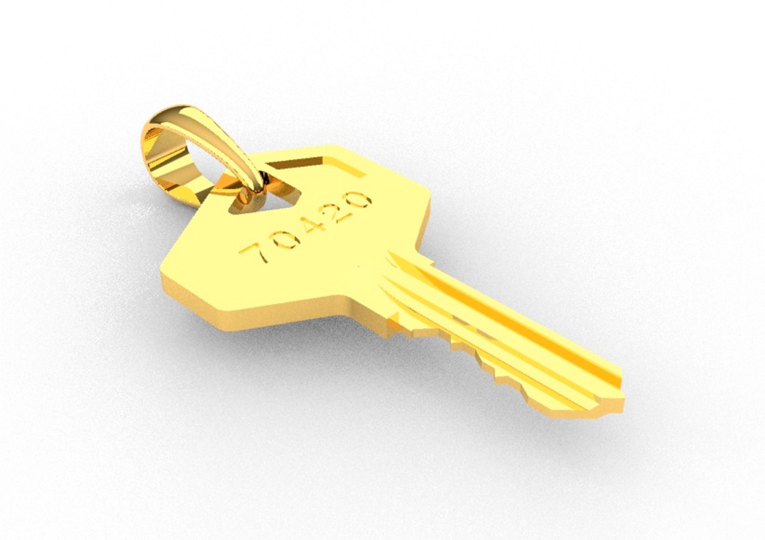 3D Model Pendant Key Jewelry - TurboSquid 1555158