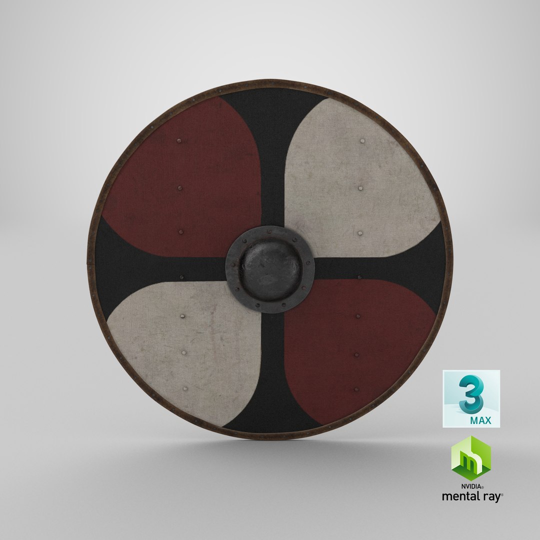 3D shield medieval games - TurboSquid 1293414