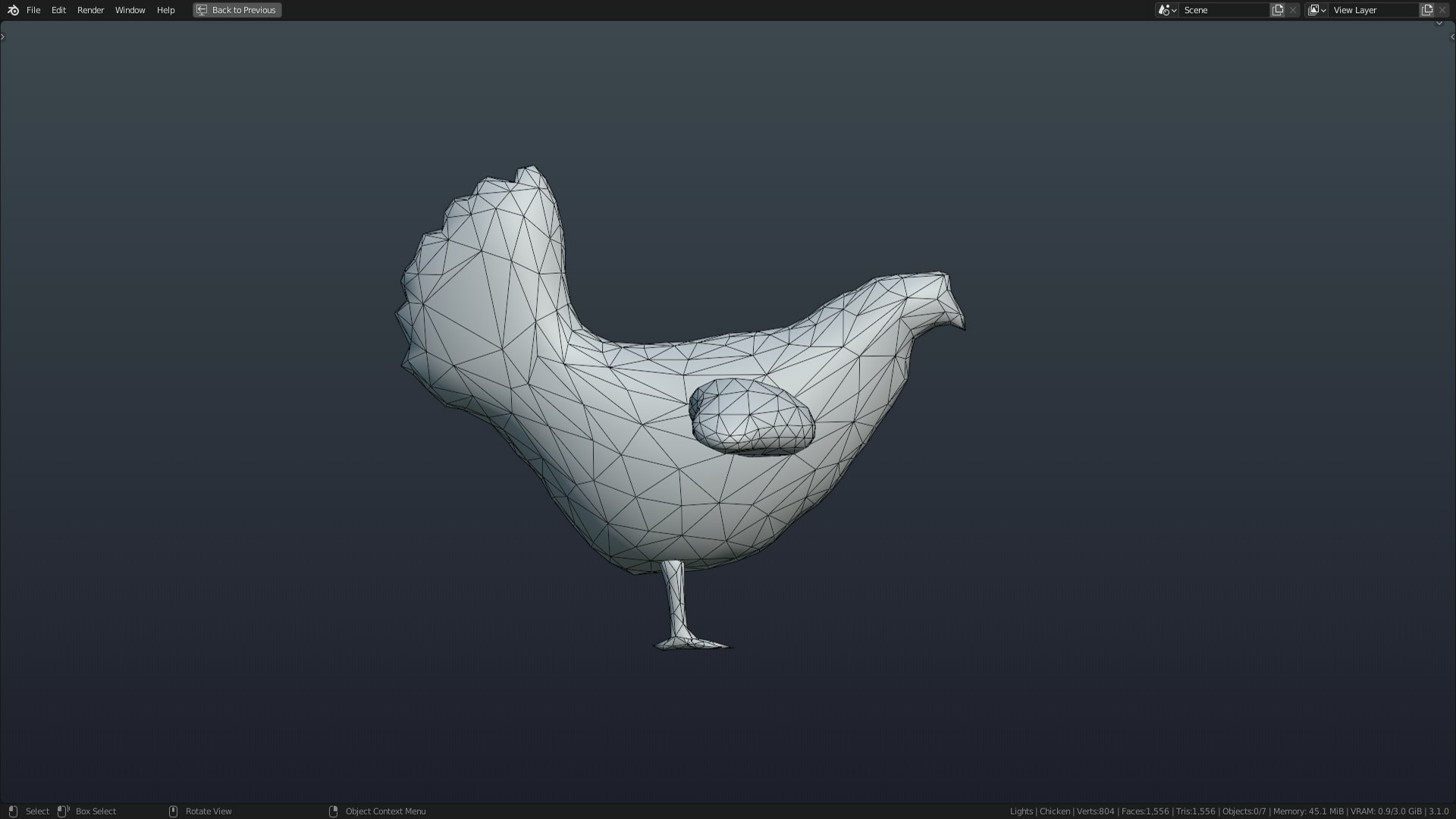 Low Poly Chicken Rigged With Realistic Texture 3D Model - TurboSquid ...
