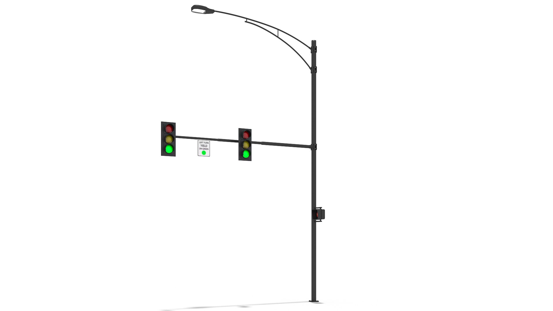 3D Stop Light 01 - TurboSquid 2154347