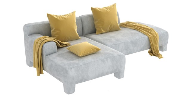 modelo 3d Natadora Marruecos Chaise Sofá - TurboSquid 1883892
