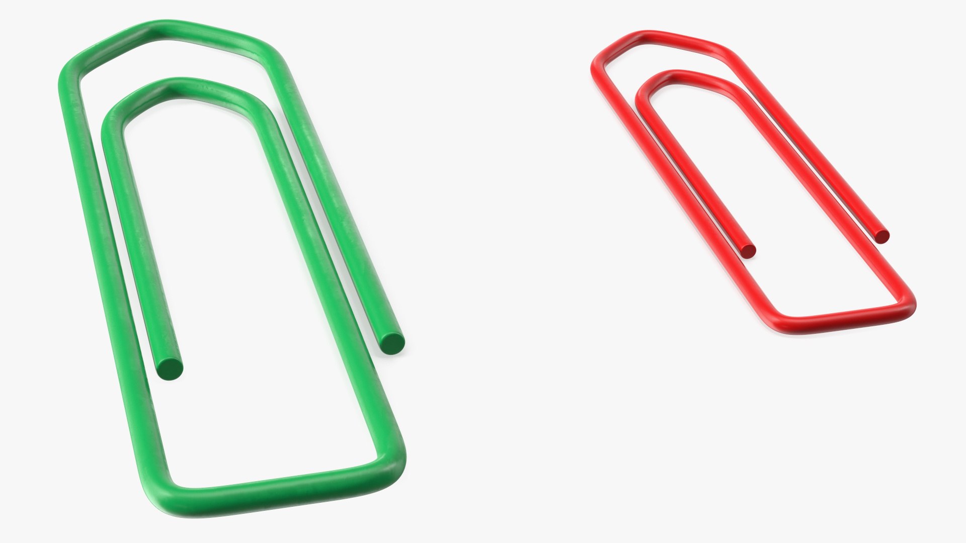 Paper Clip Boat Shape Color 3D - TurboSquid 1861410