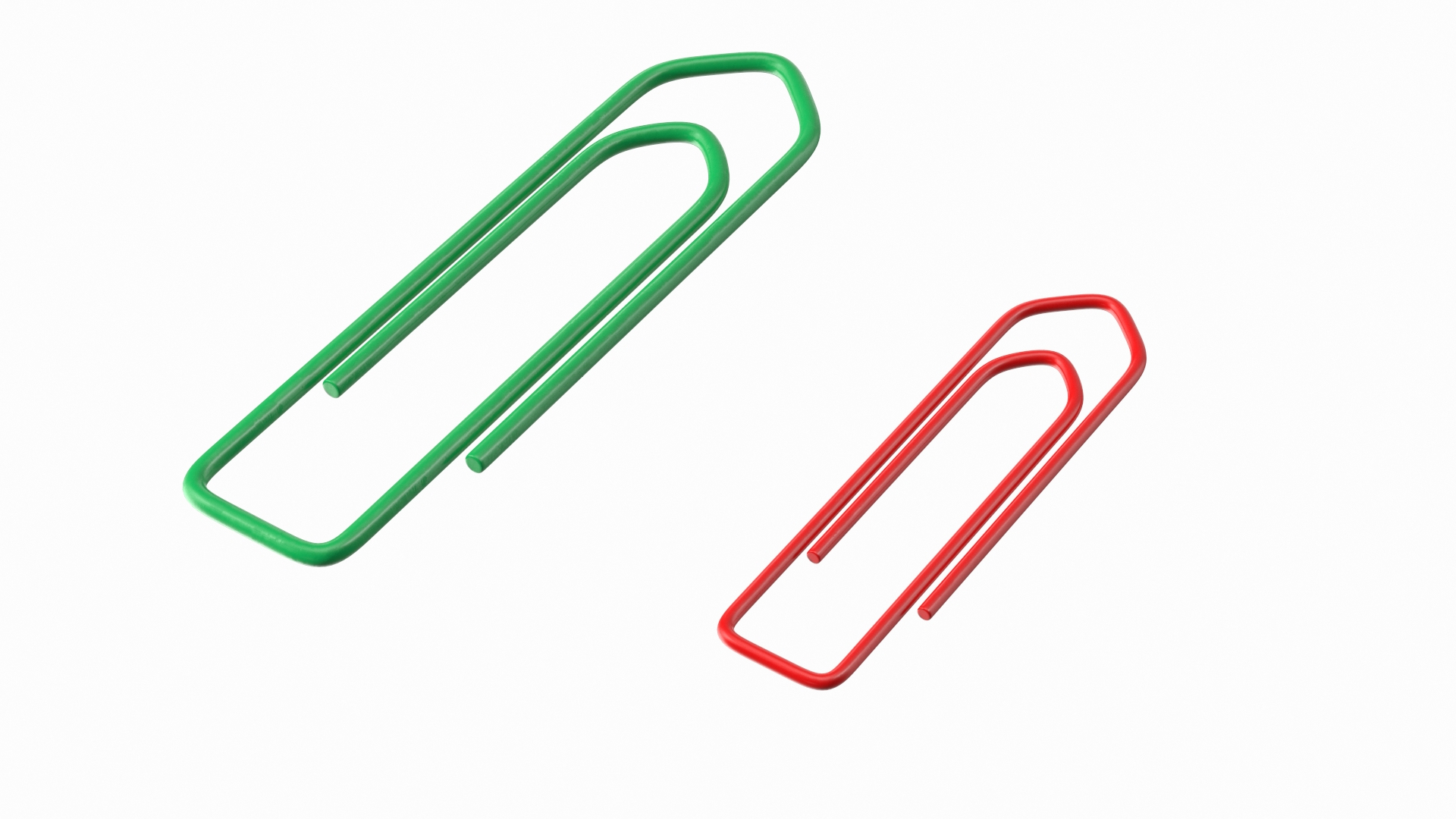 Paper Clip Boat Shape Color 3D - TurboSquid 1861410