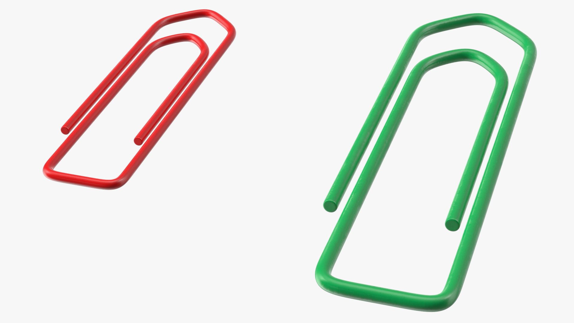 Paper Clip Boat Shape Color 3D - TurboSquid 1861410