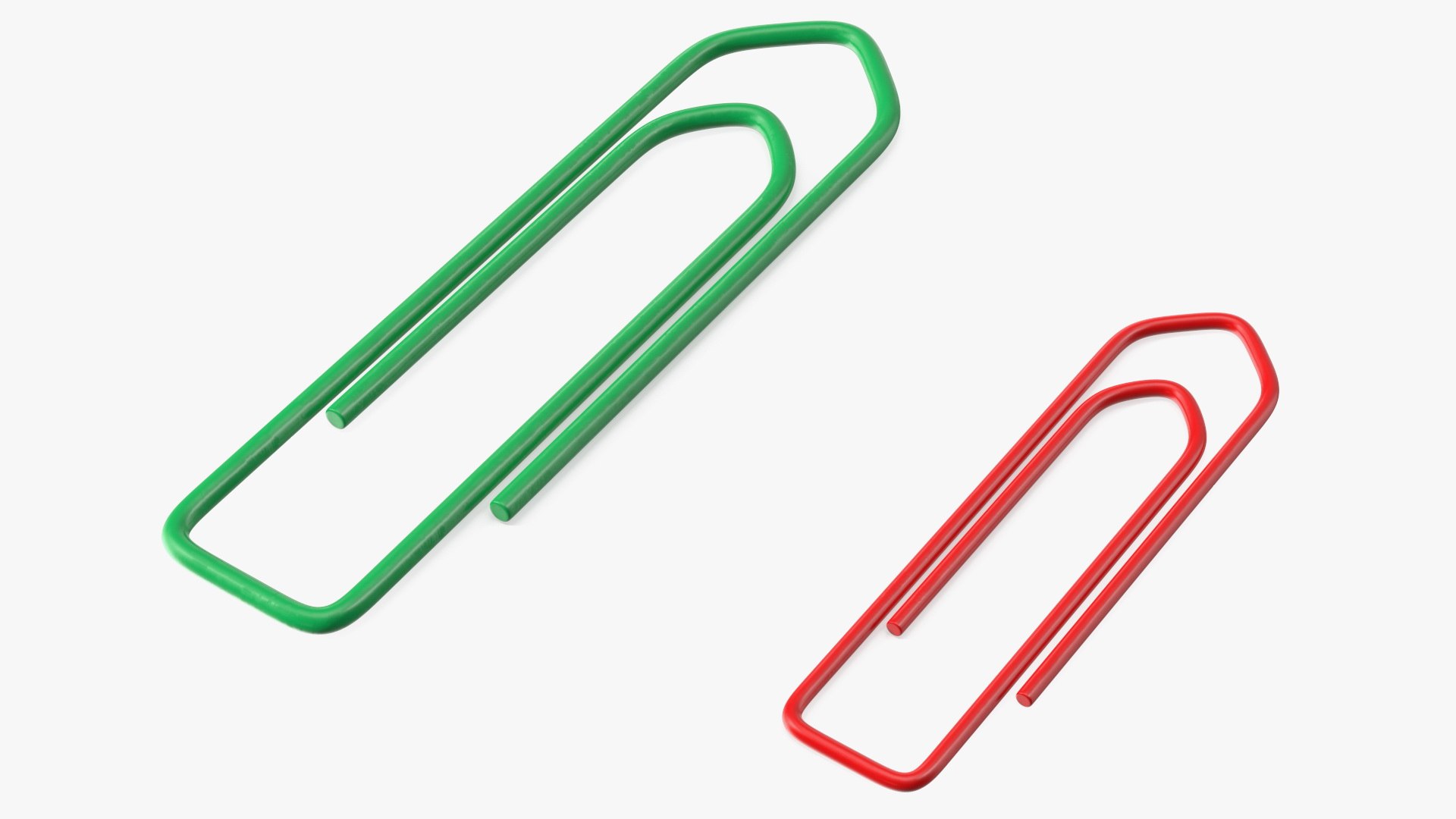 Paper Clip Boat Shape Color 3D - TurboSquid 1861410