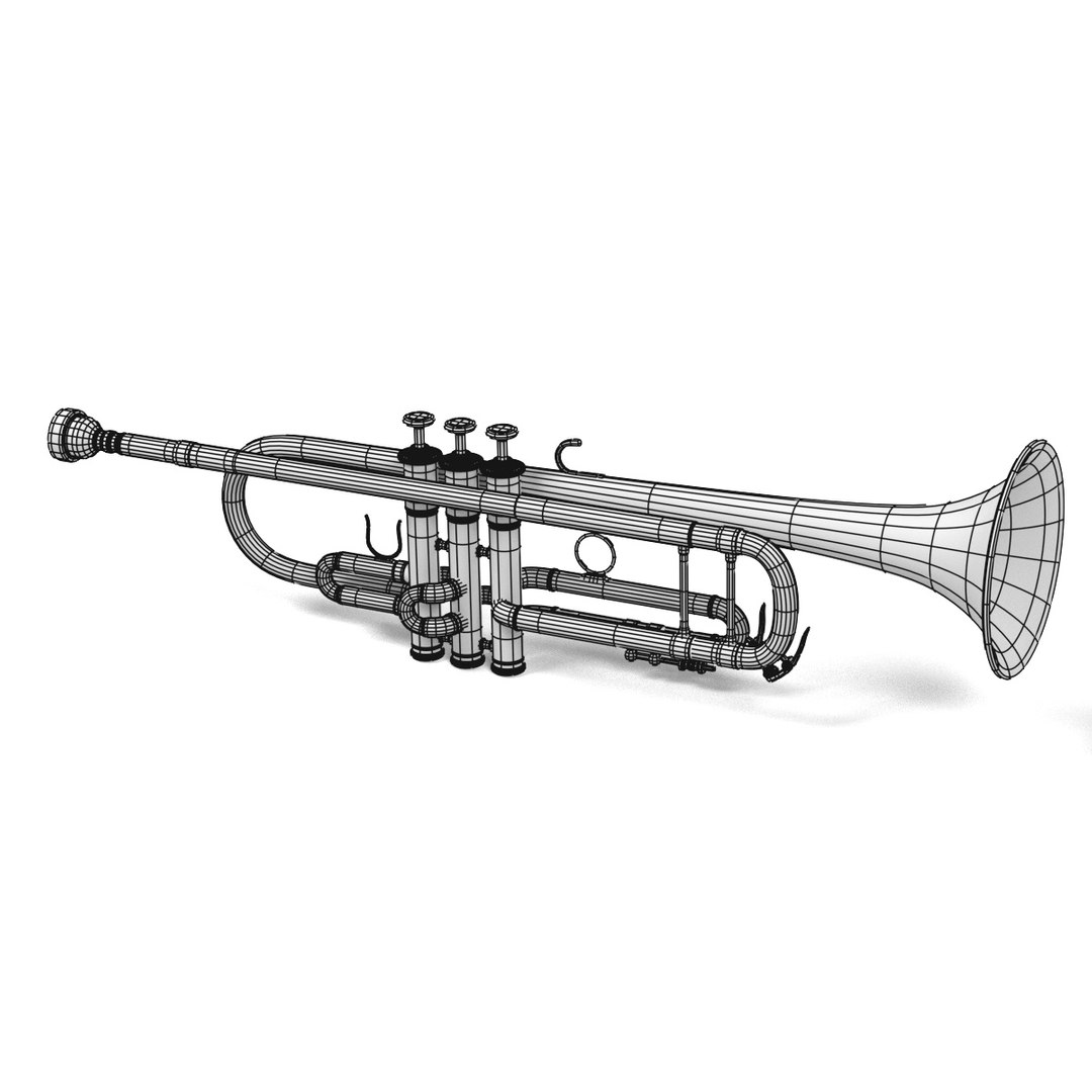 Trumpet 3d Model