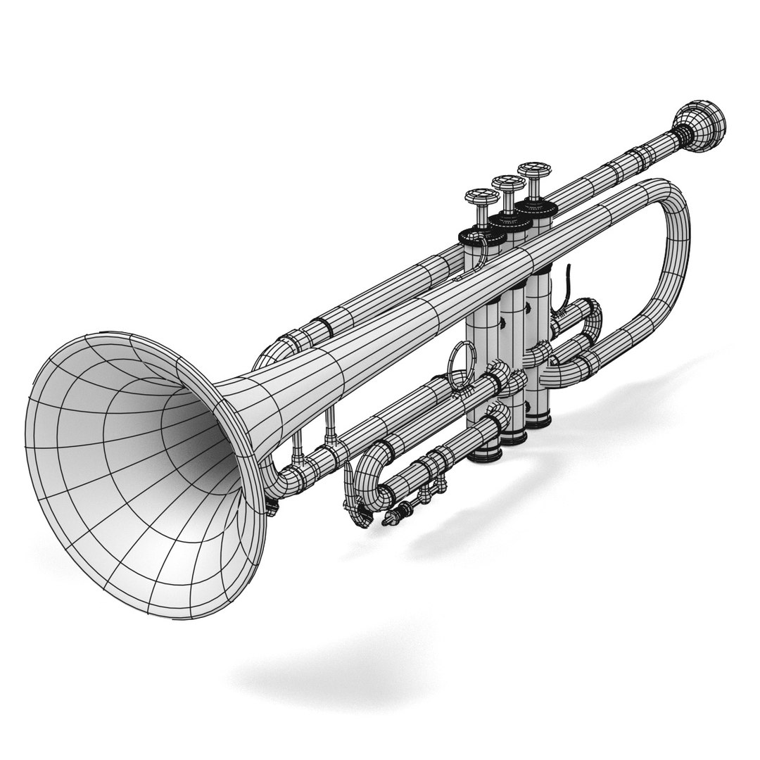 Trumpet 3d Model