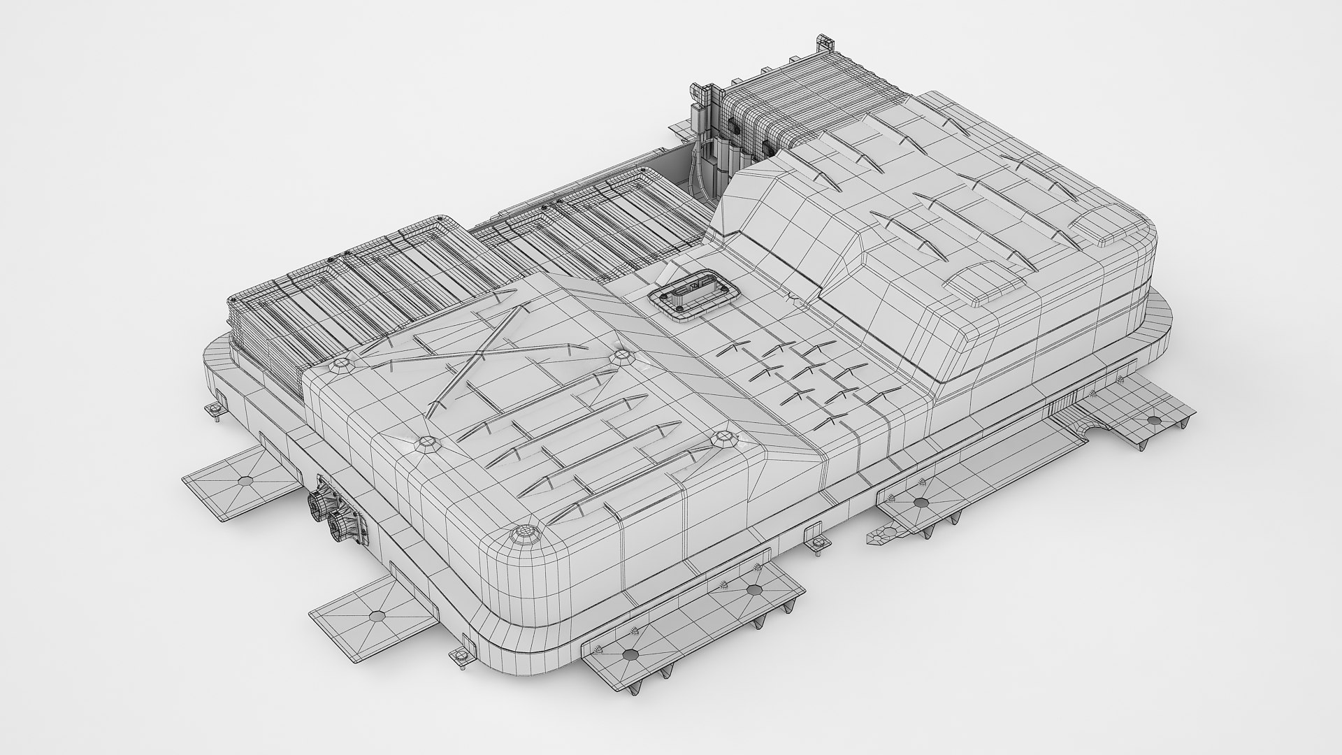 3D Nissan Leaf Battery - TurboSquid 1579108