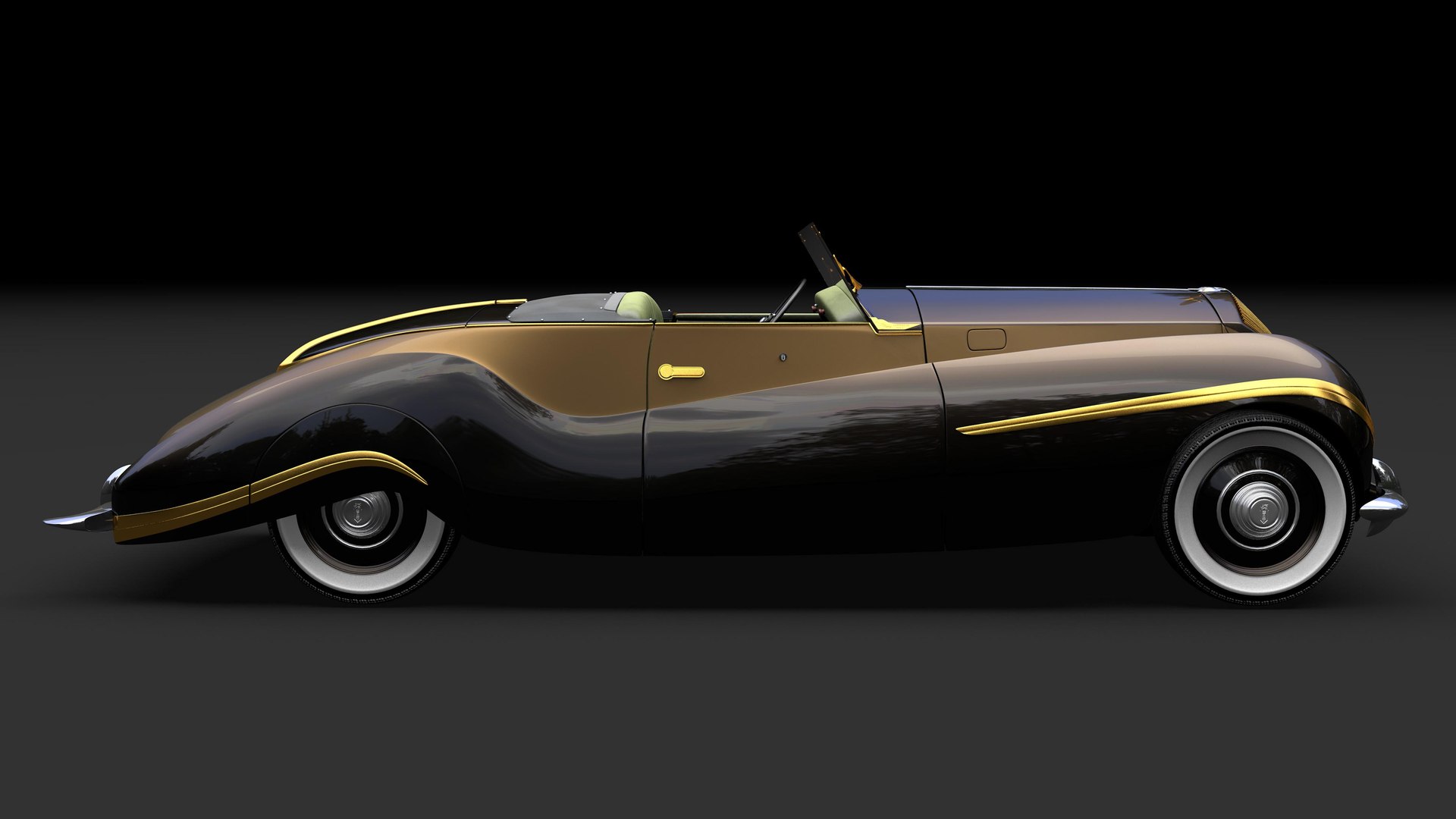 3D Vutotal Labourdette Cabriolet - TurboSquid 1596615