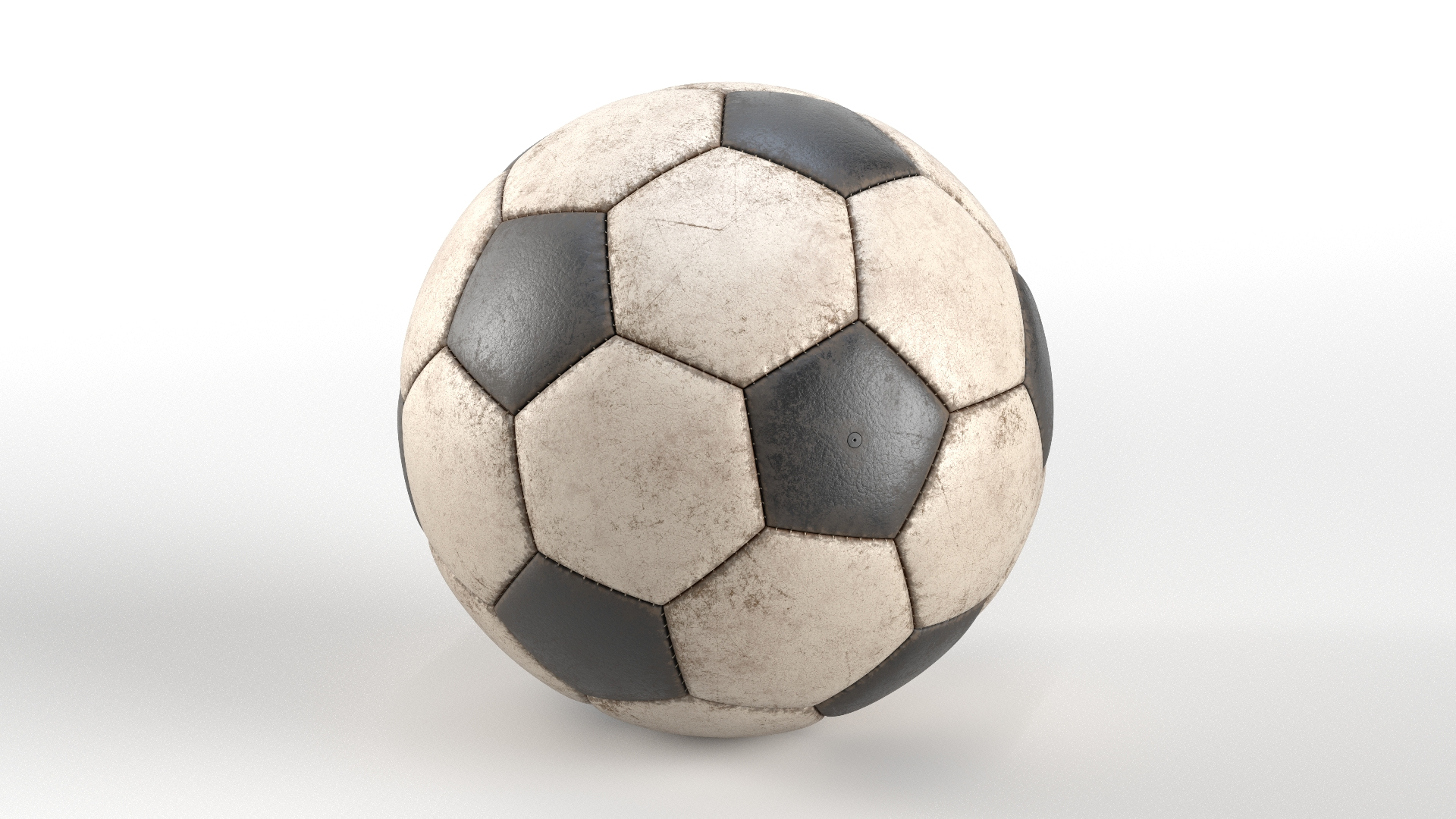 Dirty Soccer Ball - Classic 3D Model - TurboSquid 2390411