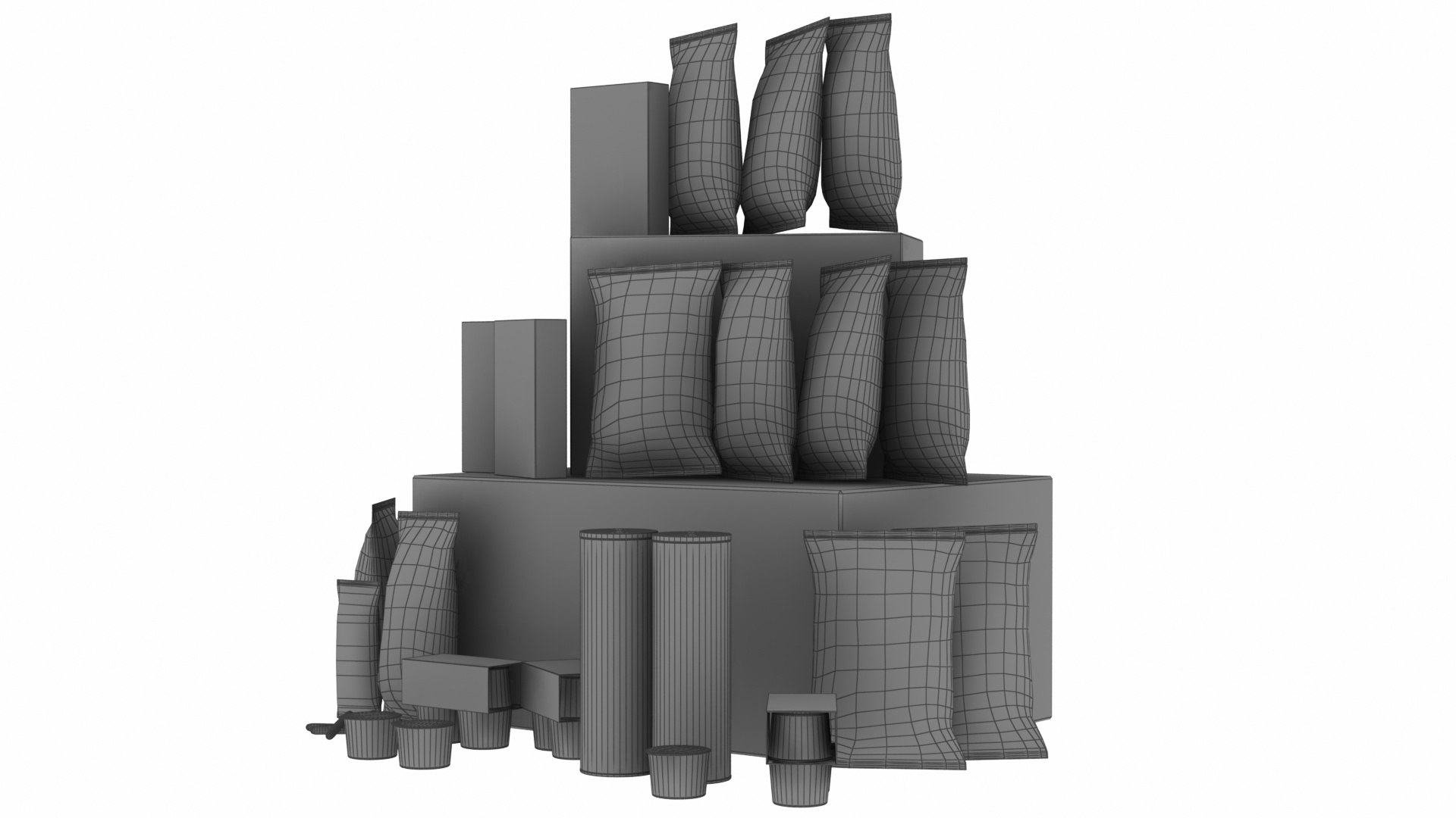 3D Cheetos 27 In 1 Model - TurboSquid 2297784