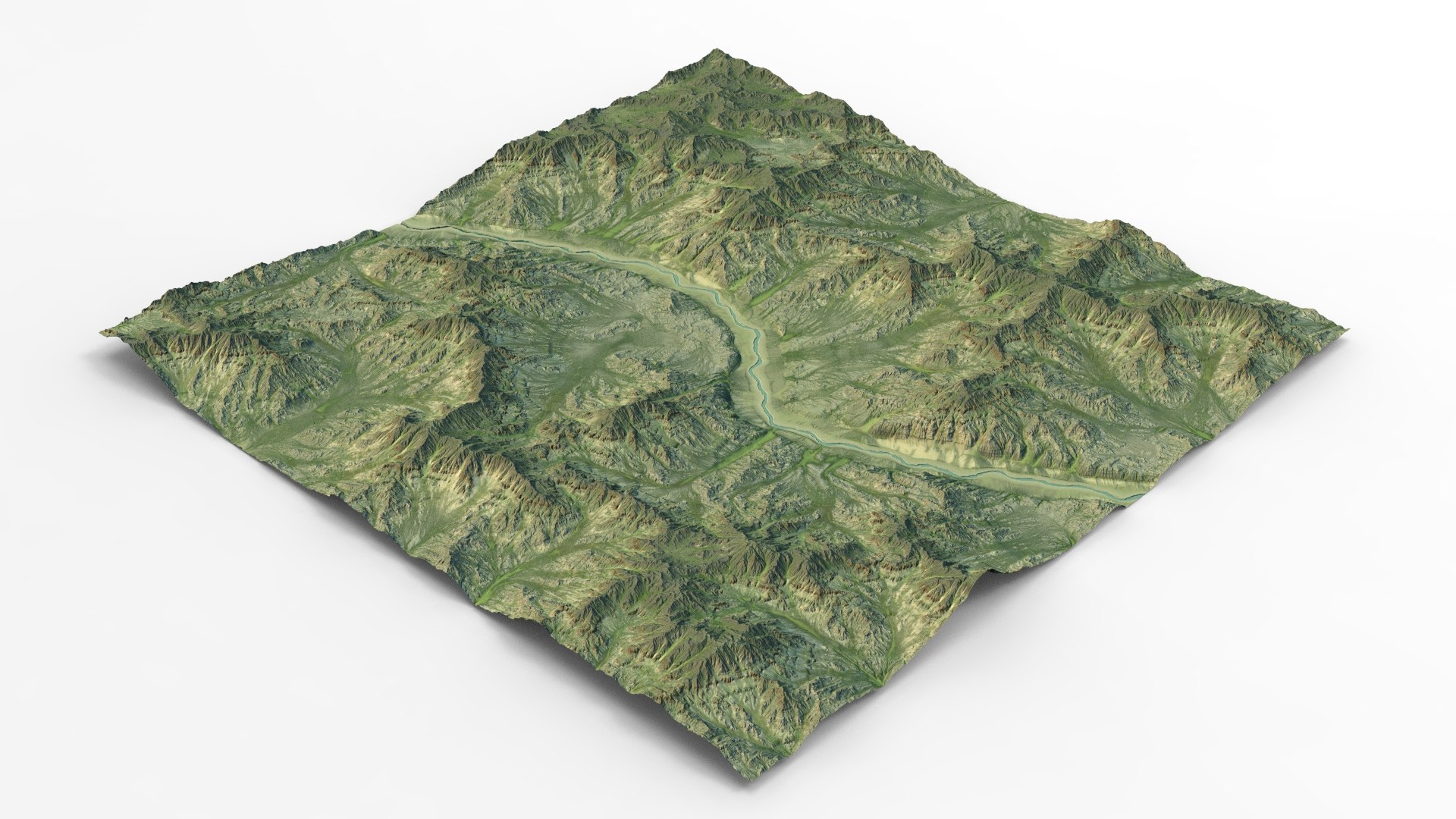 3D Model Games Maps Terrain - TurboSquid 1522558
