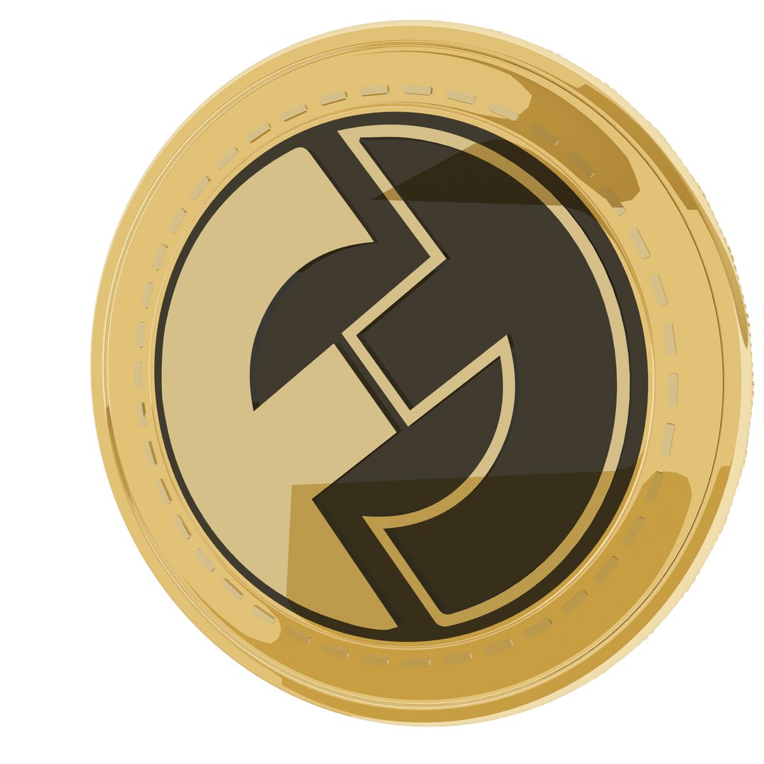 Fun Fair Cryptocurrency Gold Coin Model - TurboSquid 1856404