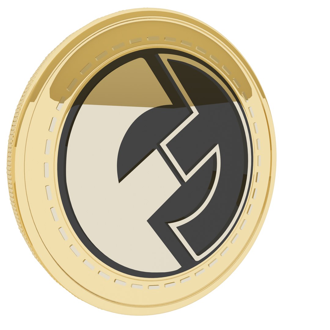 Fun Fair Cryptocurrency Gold Coin Model - TurboSquid 1856404