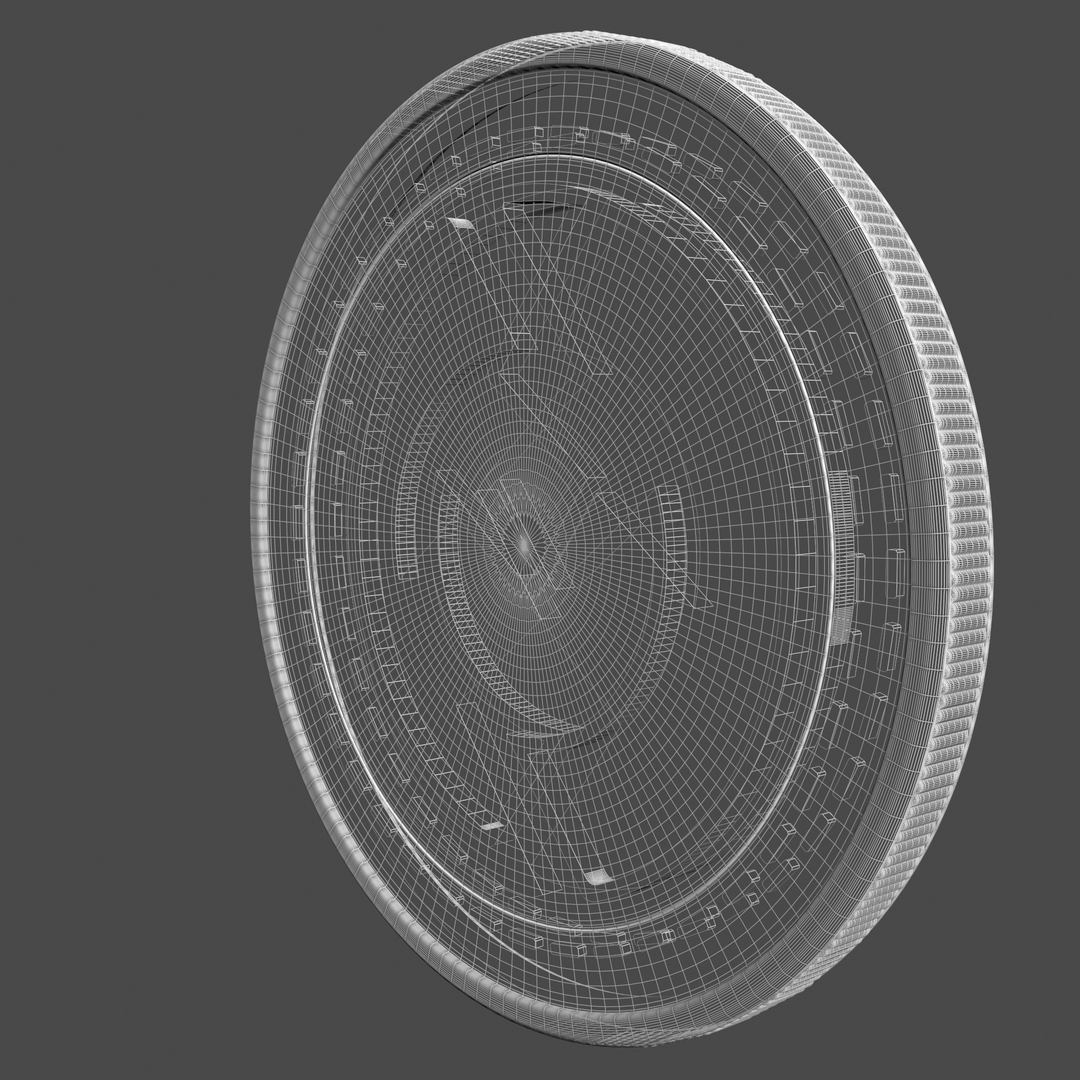 Fun Fair Cryptocurrency Gold Coin Model - TurboSquid 1856404