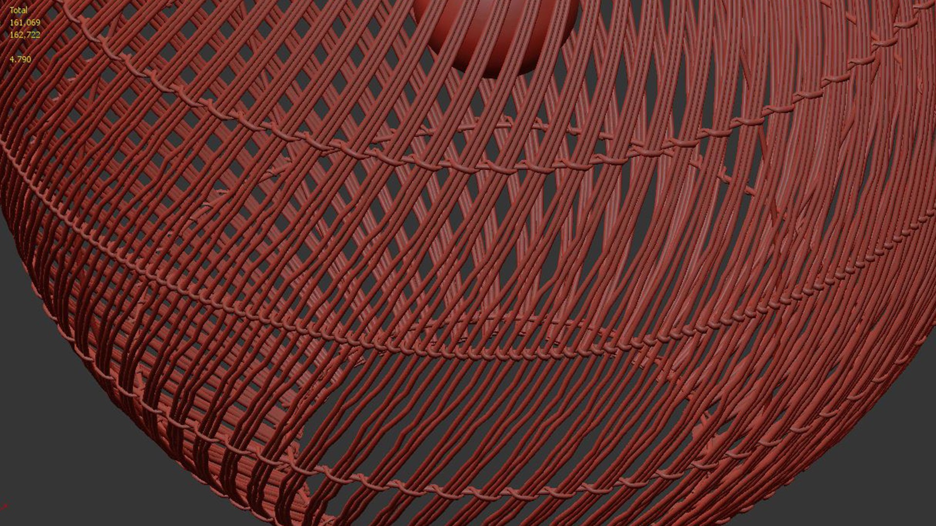 Java Round Lamp Shade Model - TurboSquid 1865773