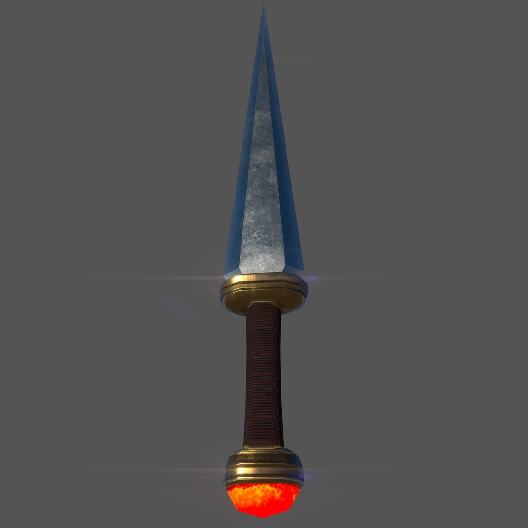 Game Ready Low Poly Magical Dagger 3D model - TurboSquid 1851287