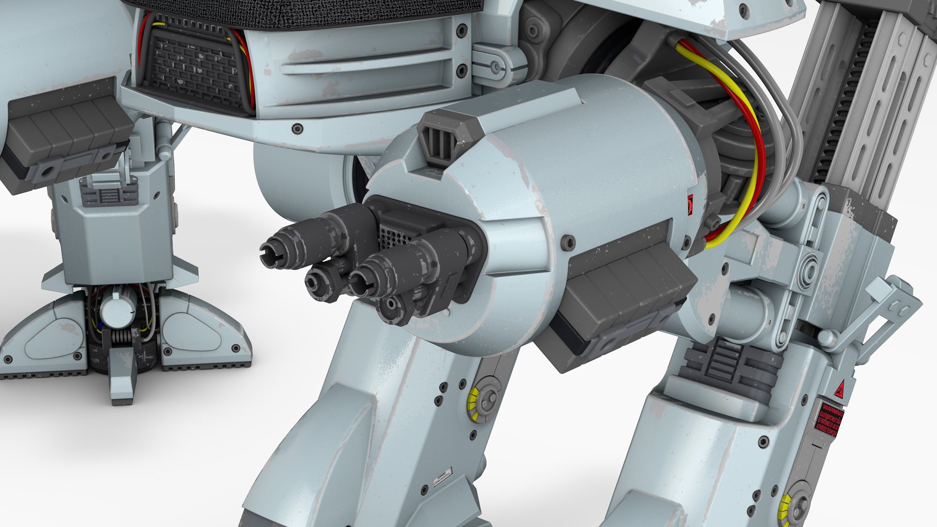 Robocop Ed 209 3D - TurboSquid 1451882