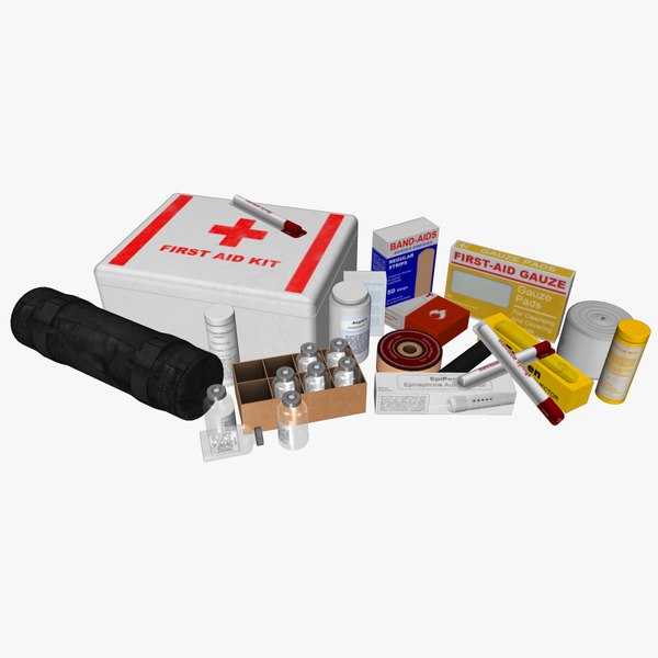 3d model aid kit