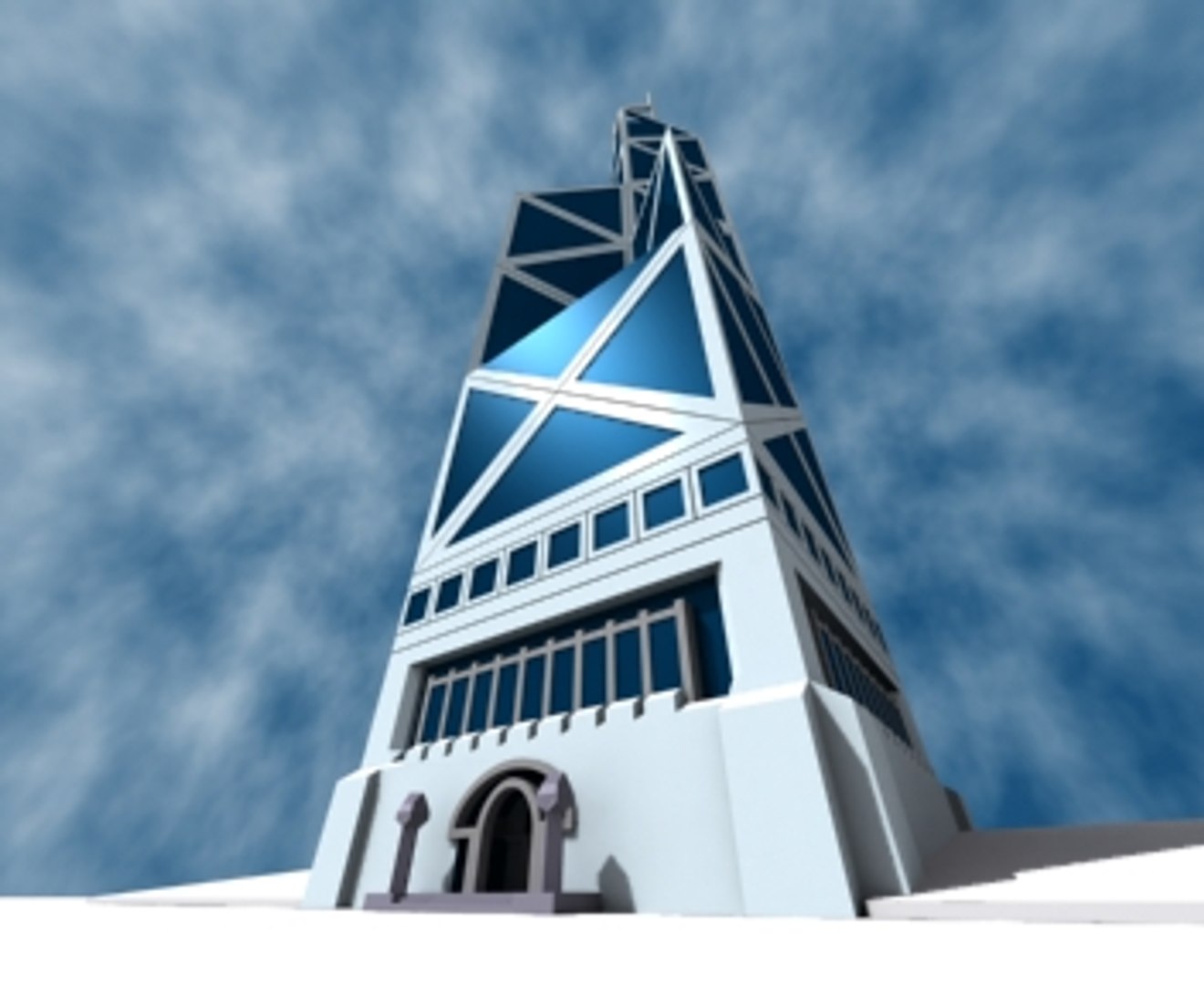 landmark tower bridge 3d model