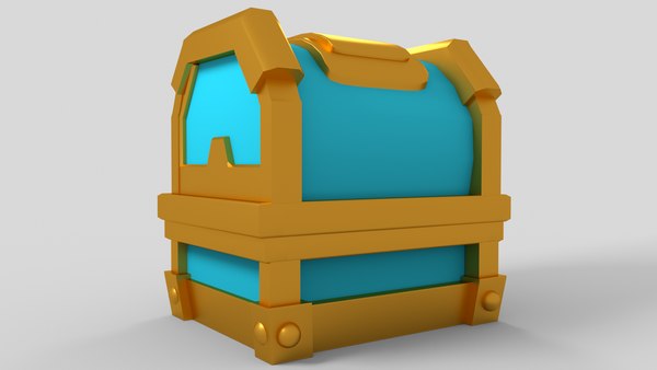 Clash royale golden 3D model - TurboSquid 1666538