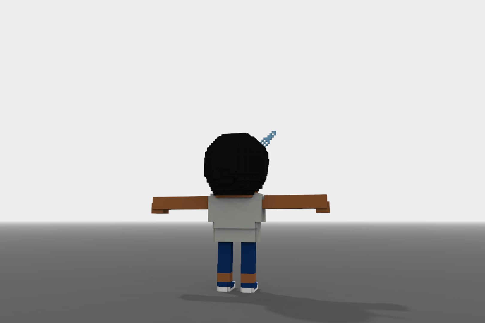 3D Voxel Man Model - TurboSquid 1308568