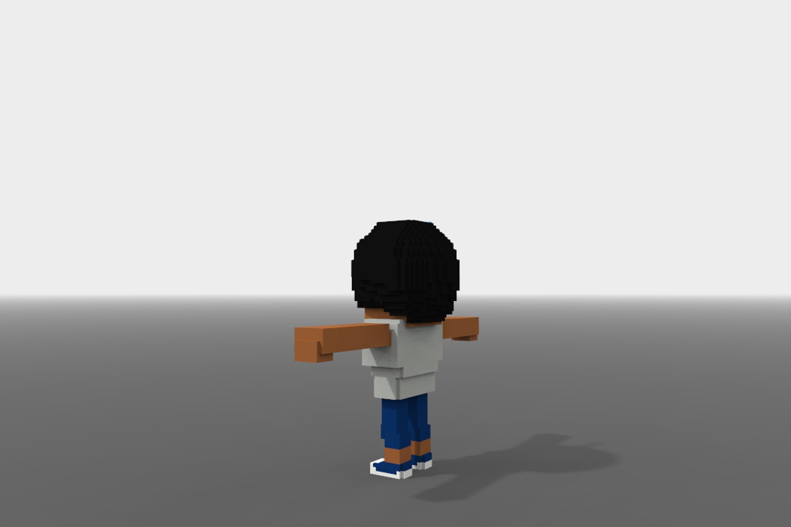 3D Voxel Man Model - TurboSquid 1308568
