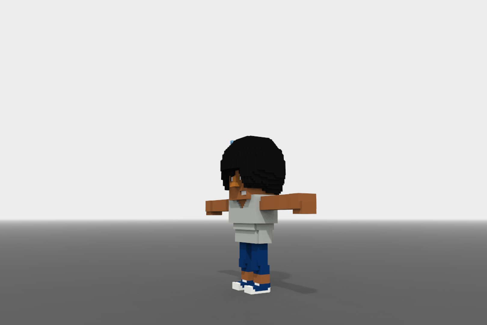 3D Voxel Man Model - TurboSquid 1308568