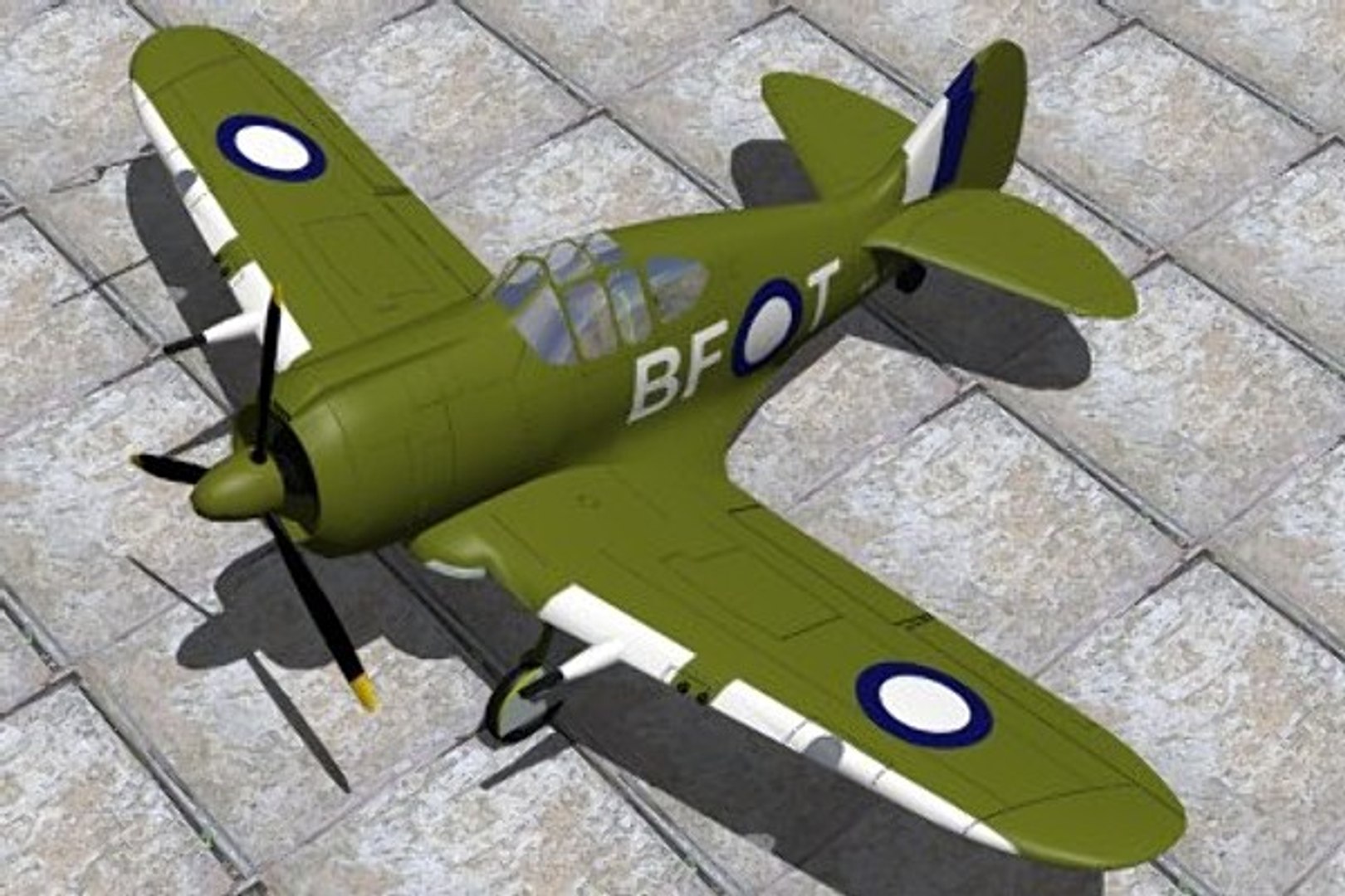 Australia Fighters Boomerang 3d Model