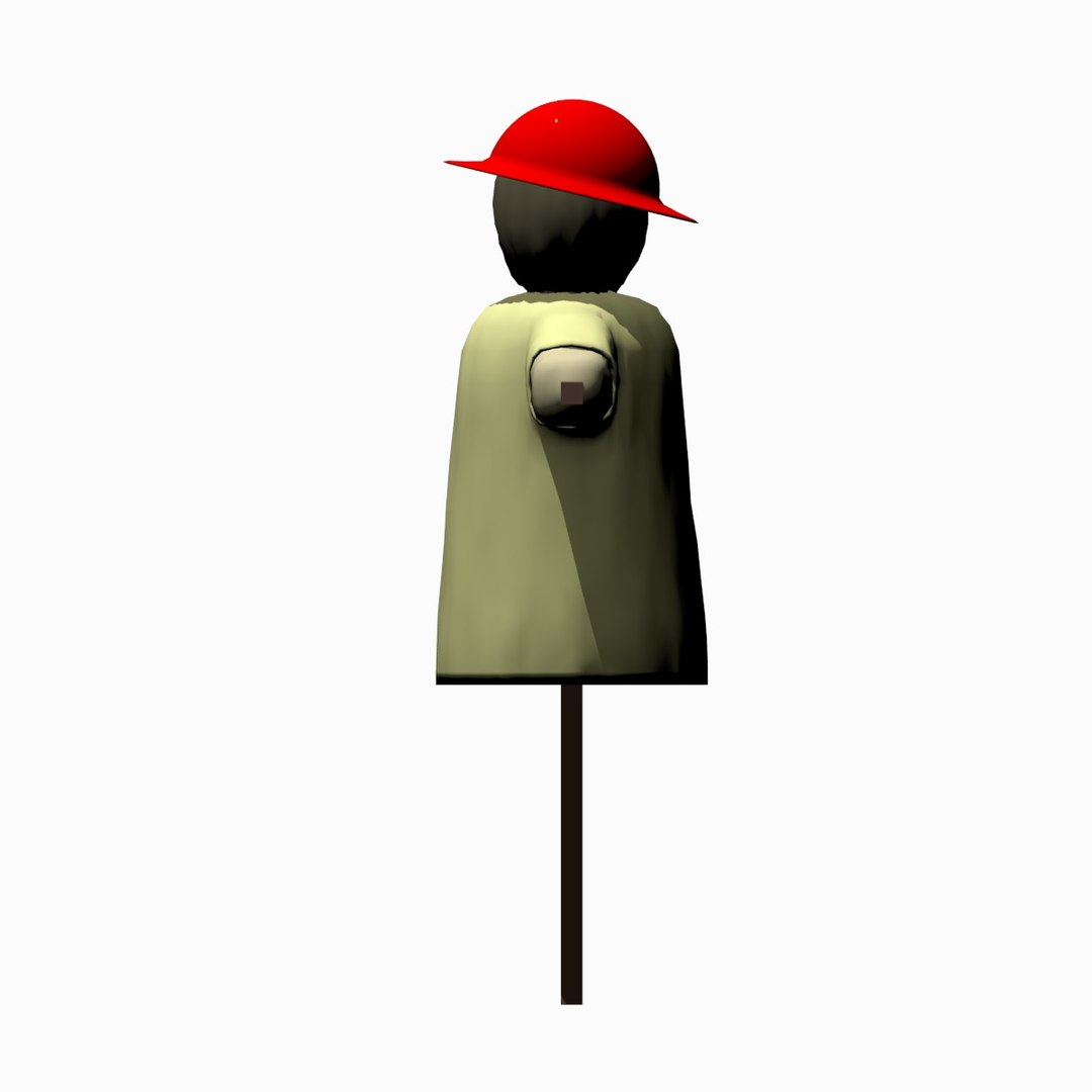 3d Model Scarcrow