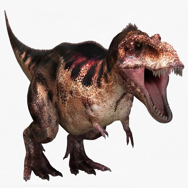 Rigged Tyrannosaurus Rex with 4K textures 3D model - TurboSquid 1969992