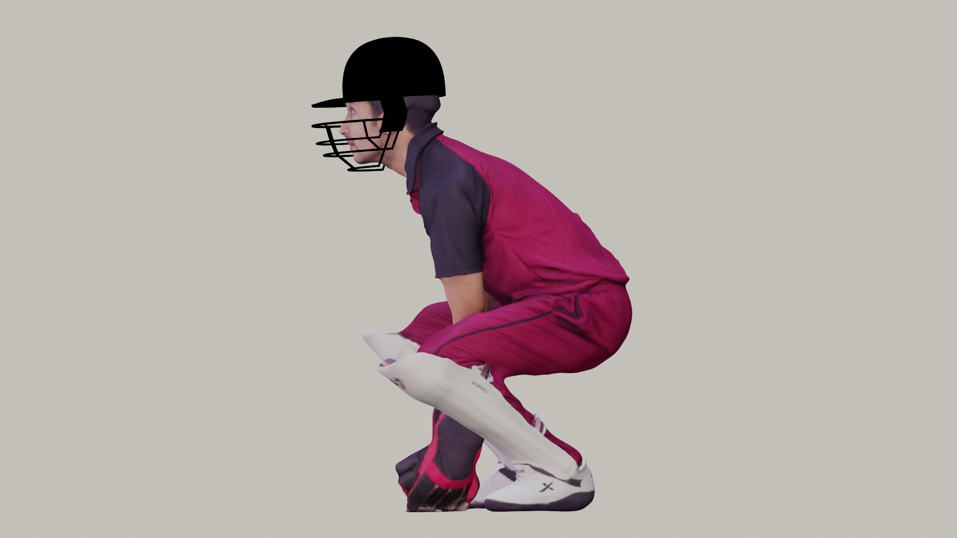 Wicket Keeper Cricketer 3D Model - TurboSquid 2028922