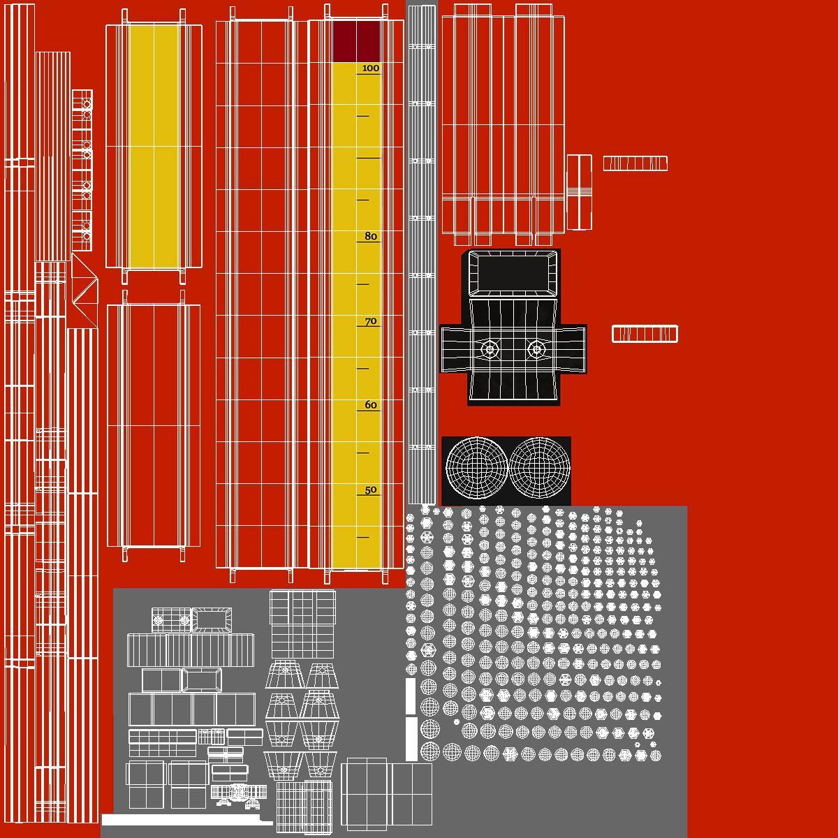3D Vintage High Striker Machine with Hammer - TurboSquid 1737096