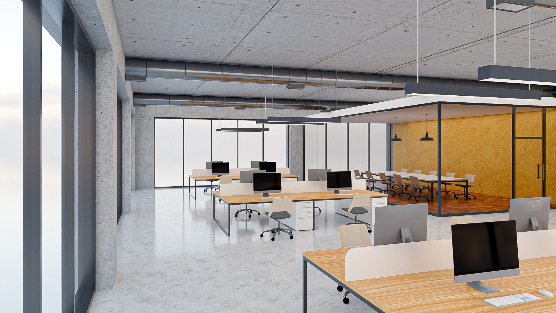 3D Office Interior 06 Model - TurboSquid 2288752