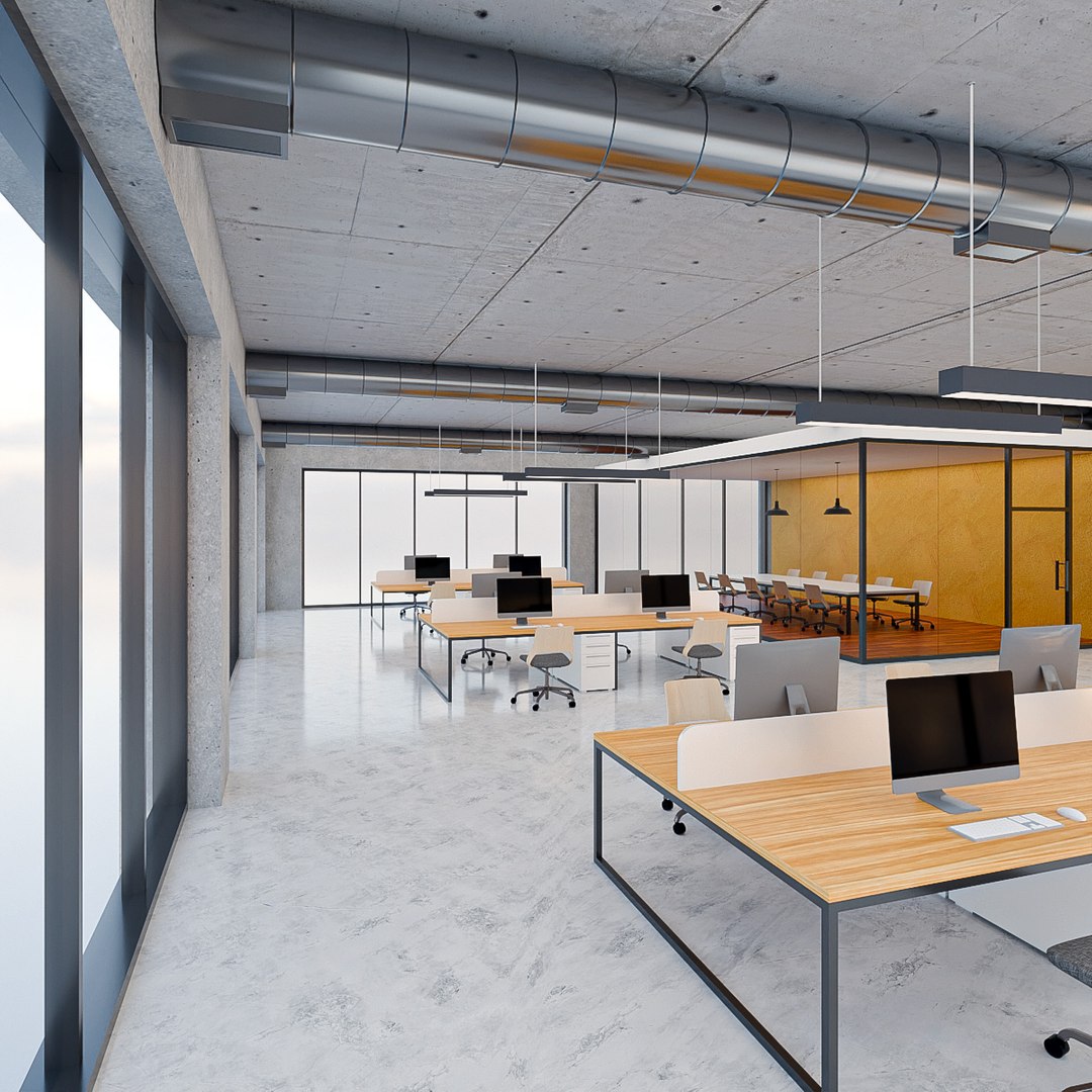 3D Office Interior 06 Model - TurboSquid 2288752
