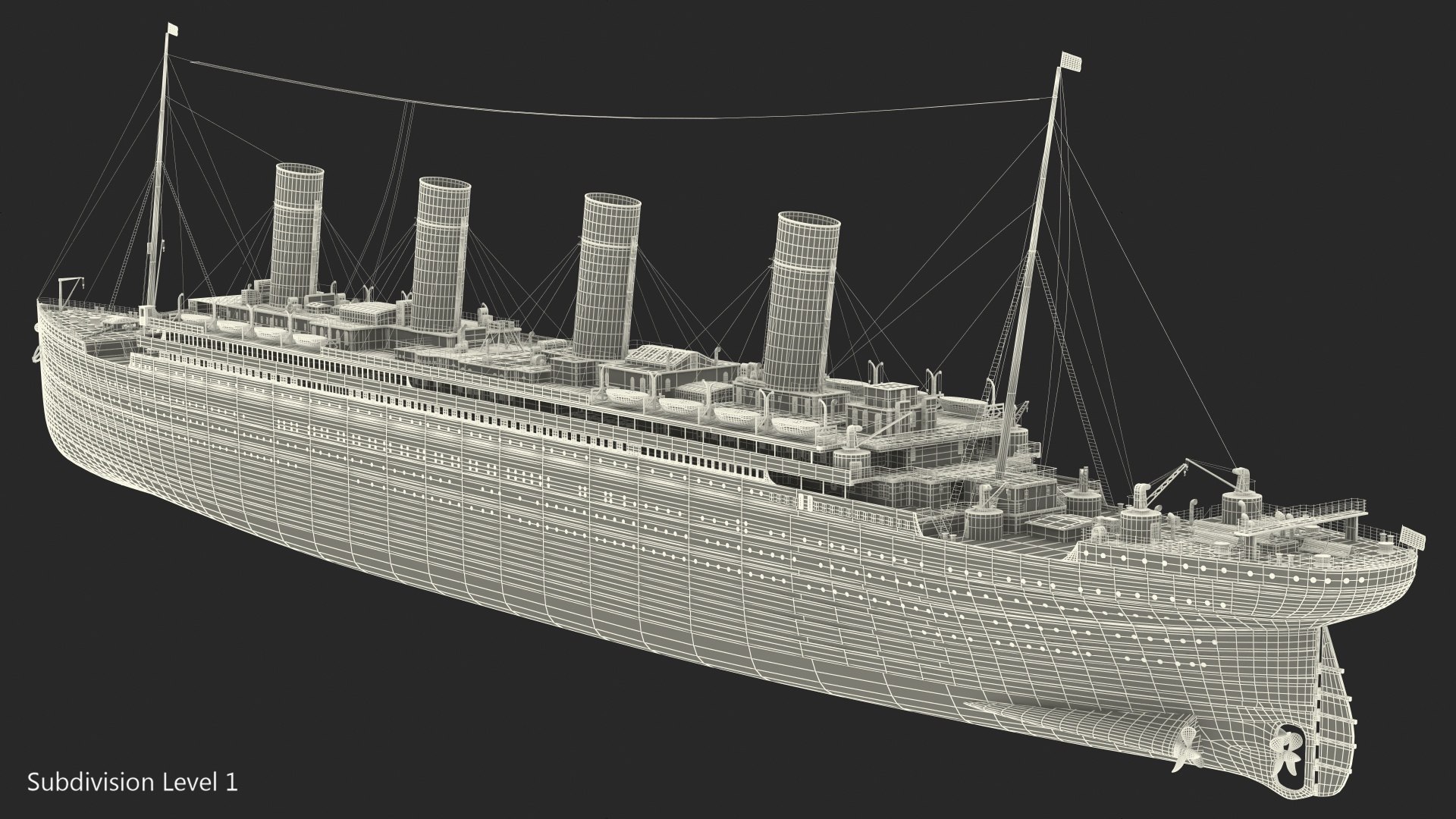 Titanic passenger rms 3D model - TurboSquid 1464117