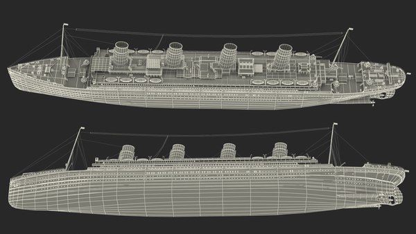 Titanic passenger rms 3D model - TurboSquid 1464117
