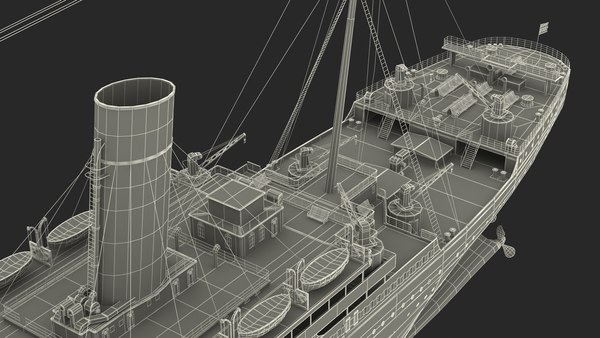 Titanic passenger rms 3D model - TurboSquid 1464117