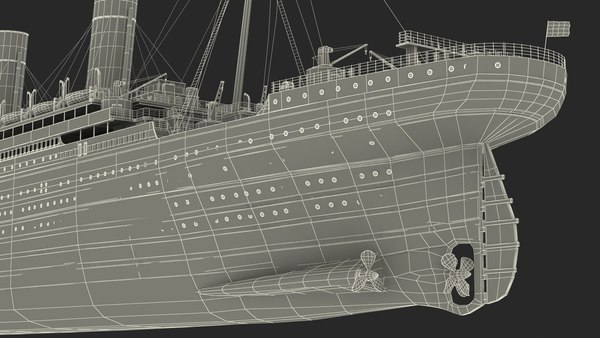 Titanic passenger rms 3D model - TurboSquid 1464117
