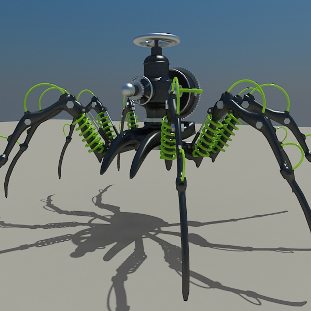 3d Robot Spider