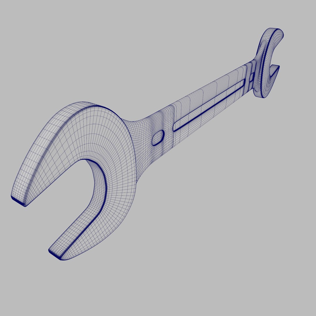 3D Spanner Model - TurboSquid 2245031