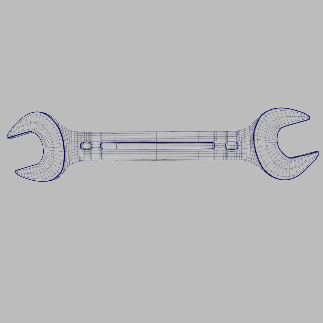 3D Spanner Model - TurboSquid 2245031