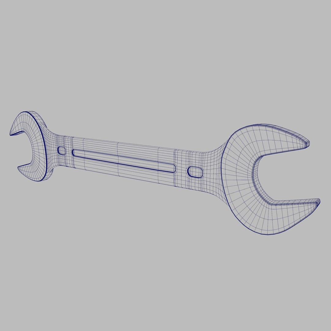 3D Spanner Model - TurboSquid 2245031