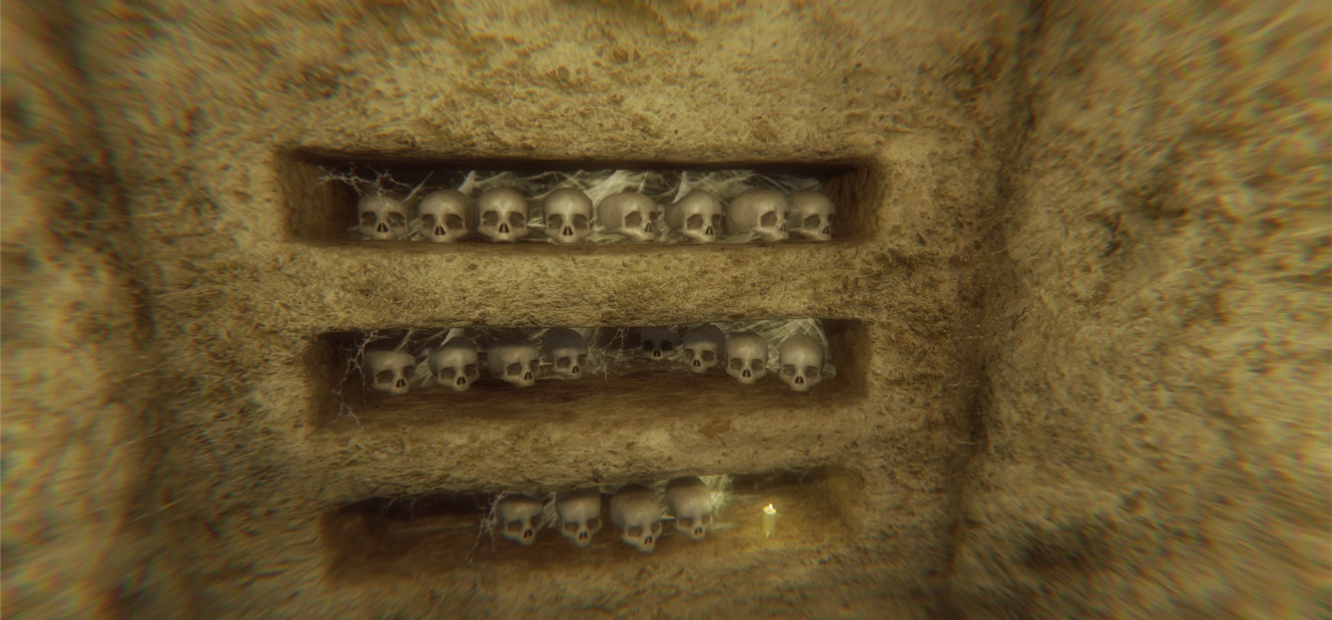 3D model catacomb pbr skeletons - TurboSquid 1395620
