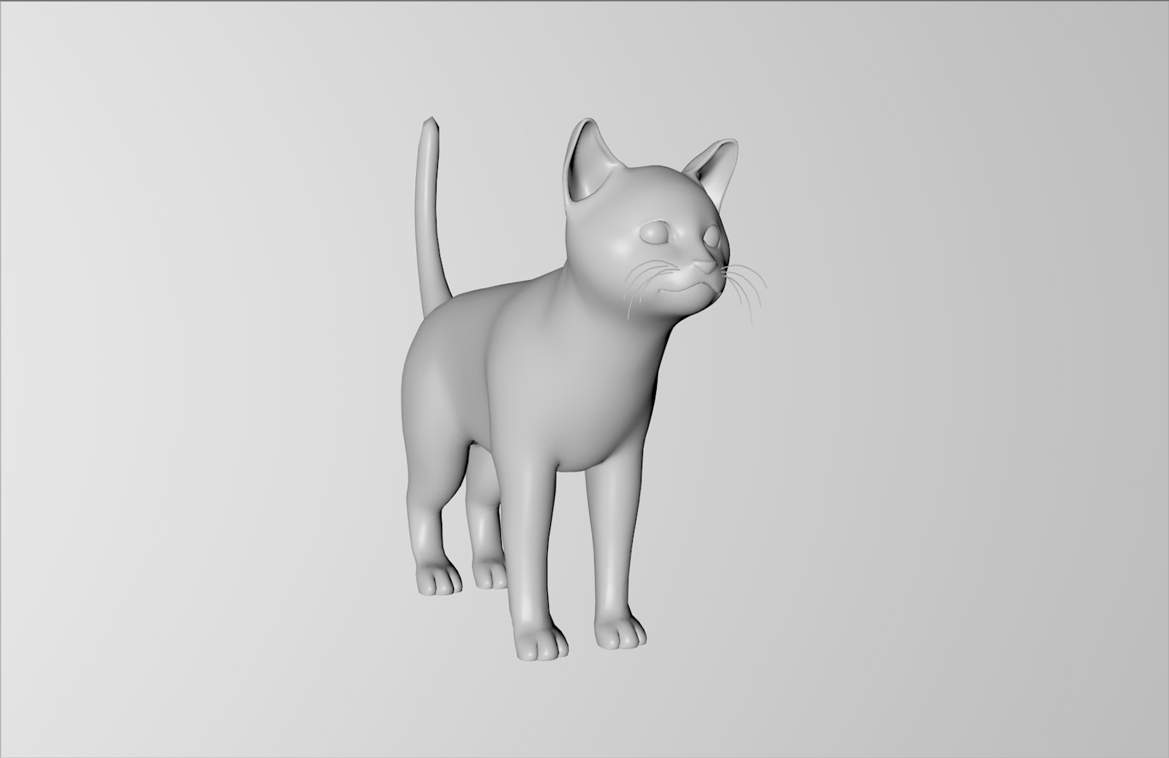 3d Cat